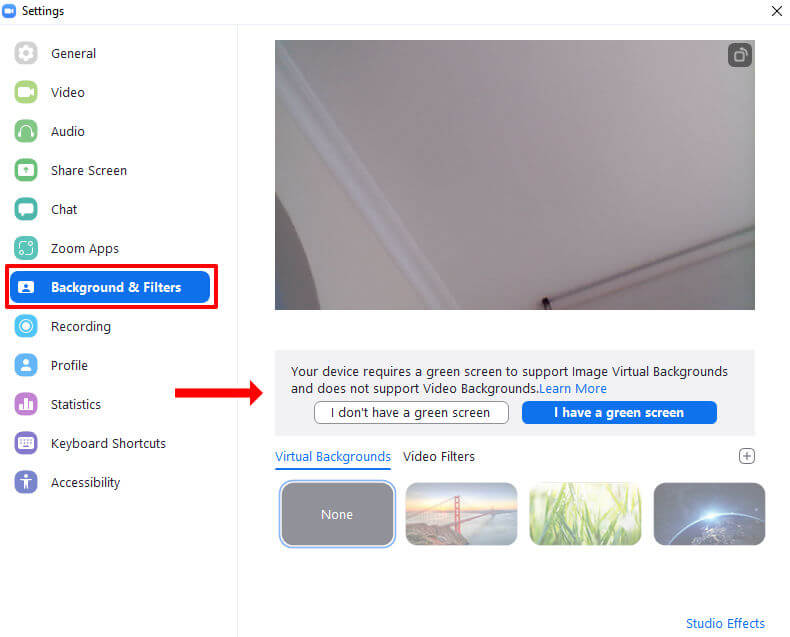Zoom Basics Changing Your Background Green Screen Changing Zoom How To